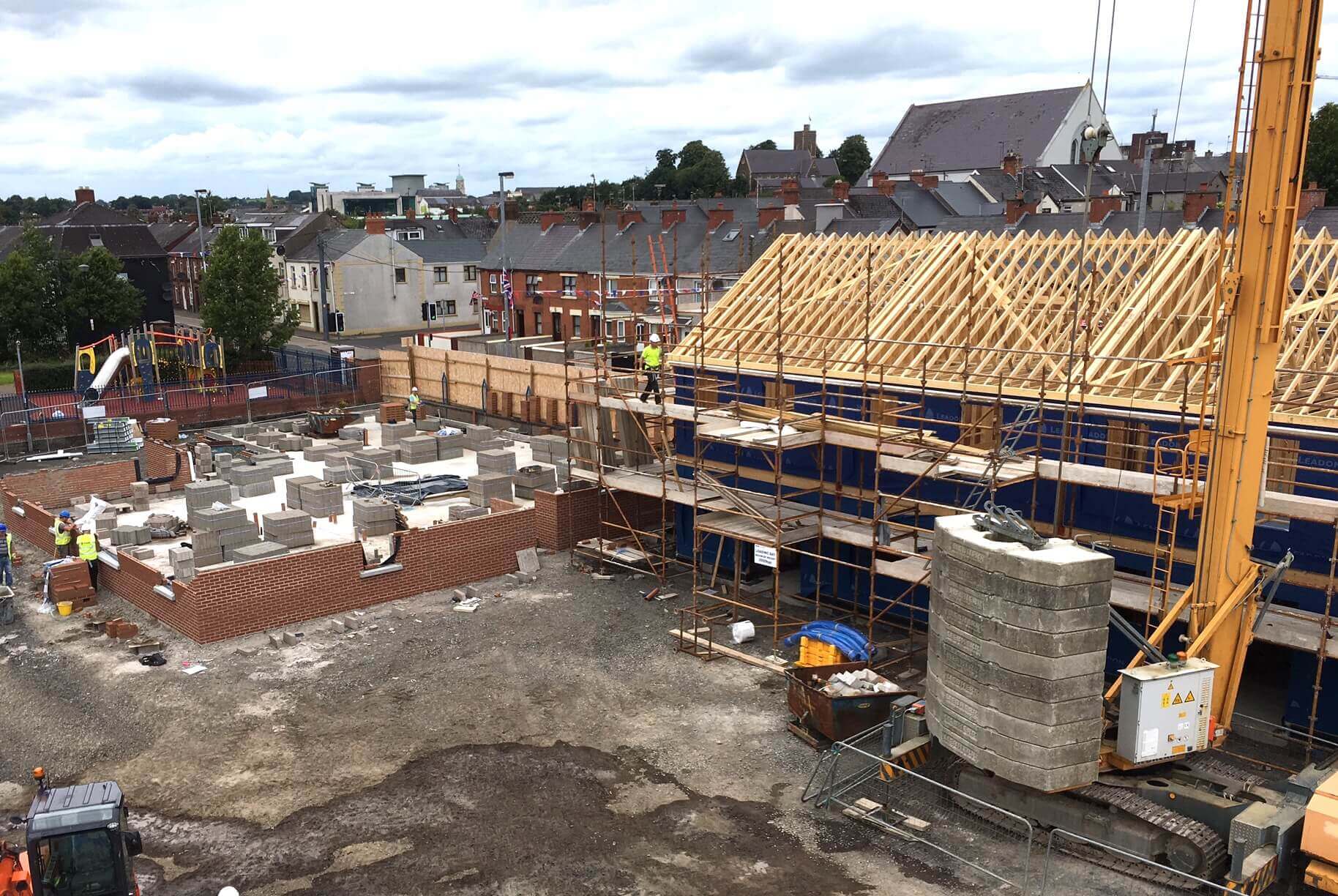 Progress: Harryville Ballymena - Construction Company UK