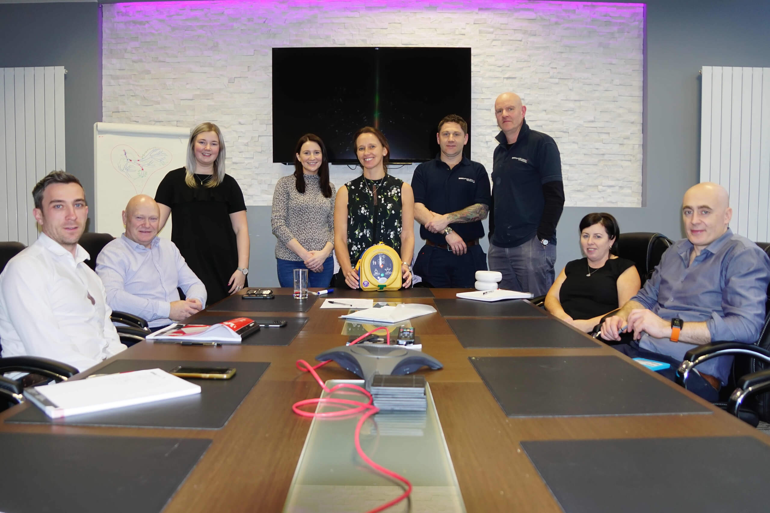 CPR and Automatic External Defibrillator course at EHA Group Eglinton