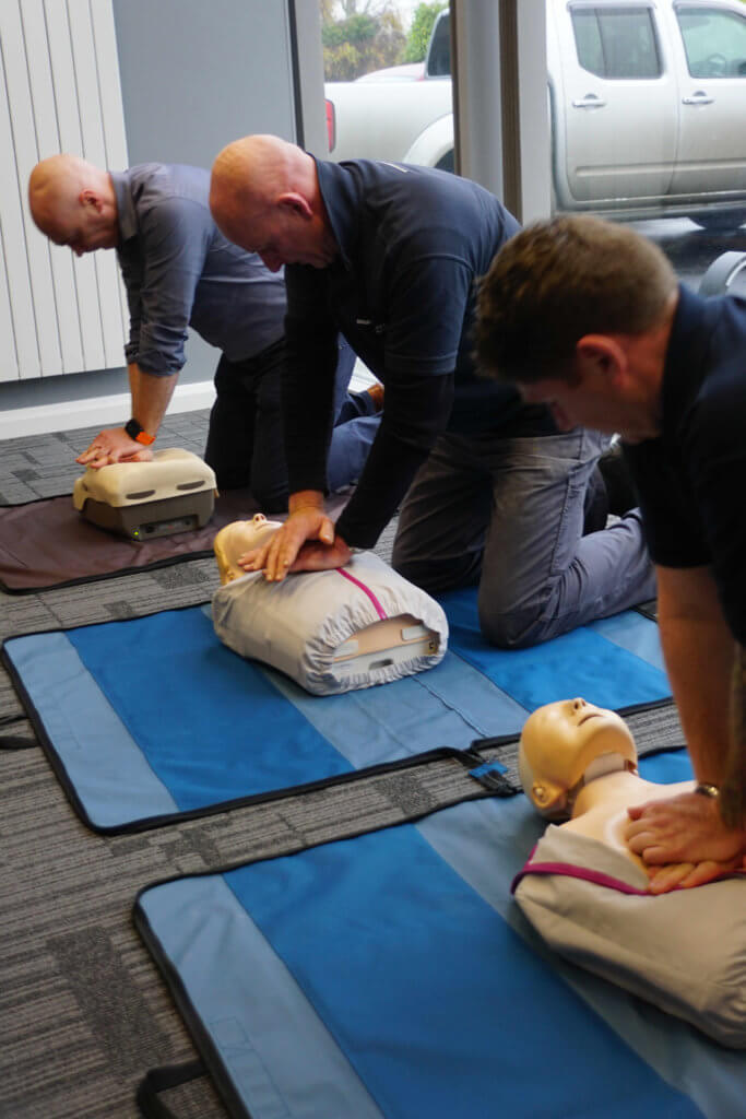 CPR and Automatic External Defibrillator course at EHA Group Eglinton