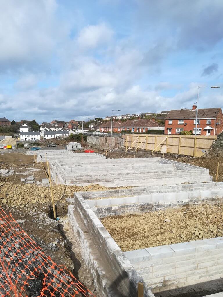 Progress: Pound Lane, Downpatrick - Construction Company UK