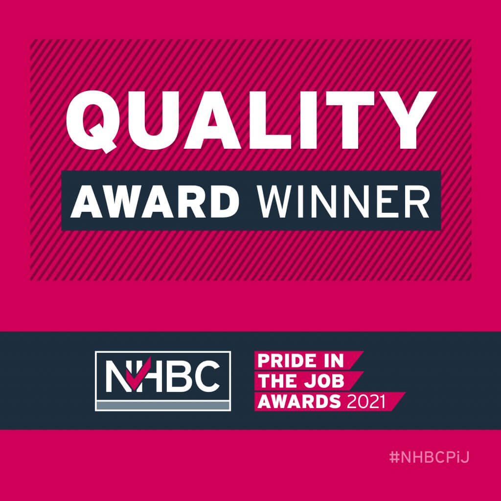 NHBC Pride in the Job awards 2021 - Construction Company UK