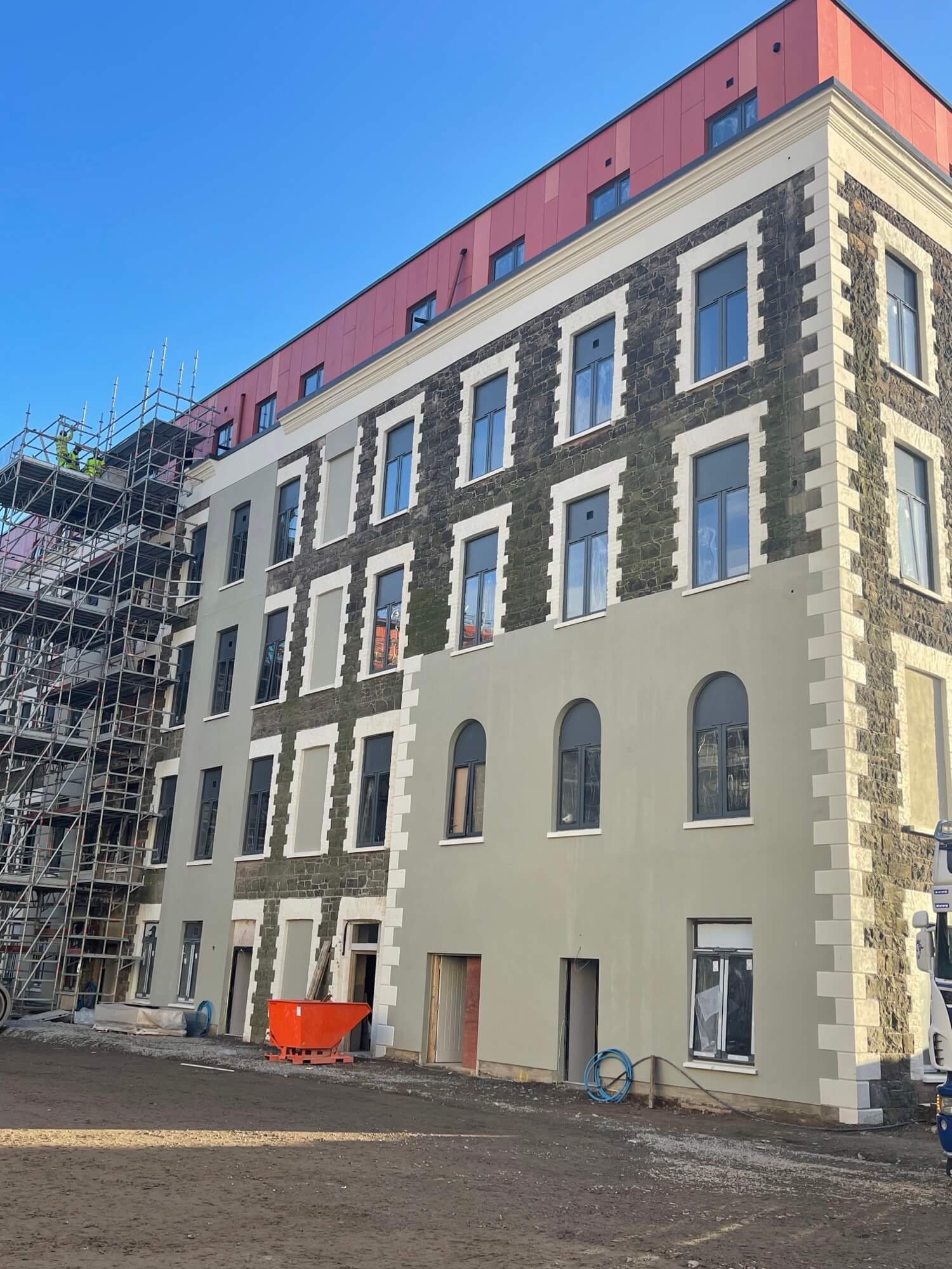 Progress Pictures: Brookfield Mill, Belfast - Construction Company UK