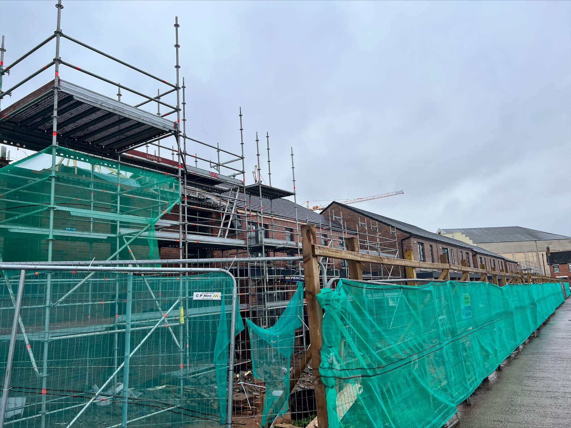 CEF Site Visit: Park Avenue, Belfast - Construction Company UK