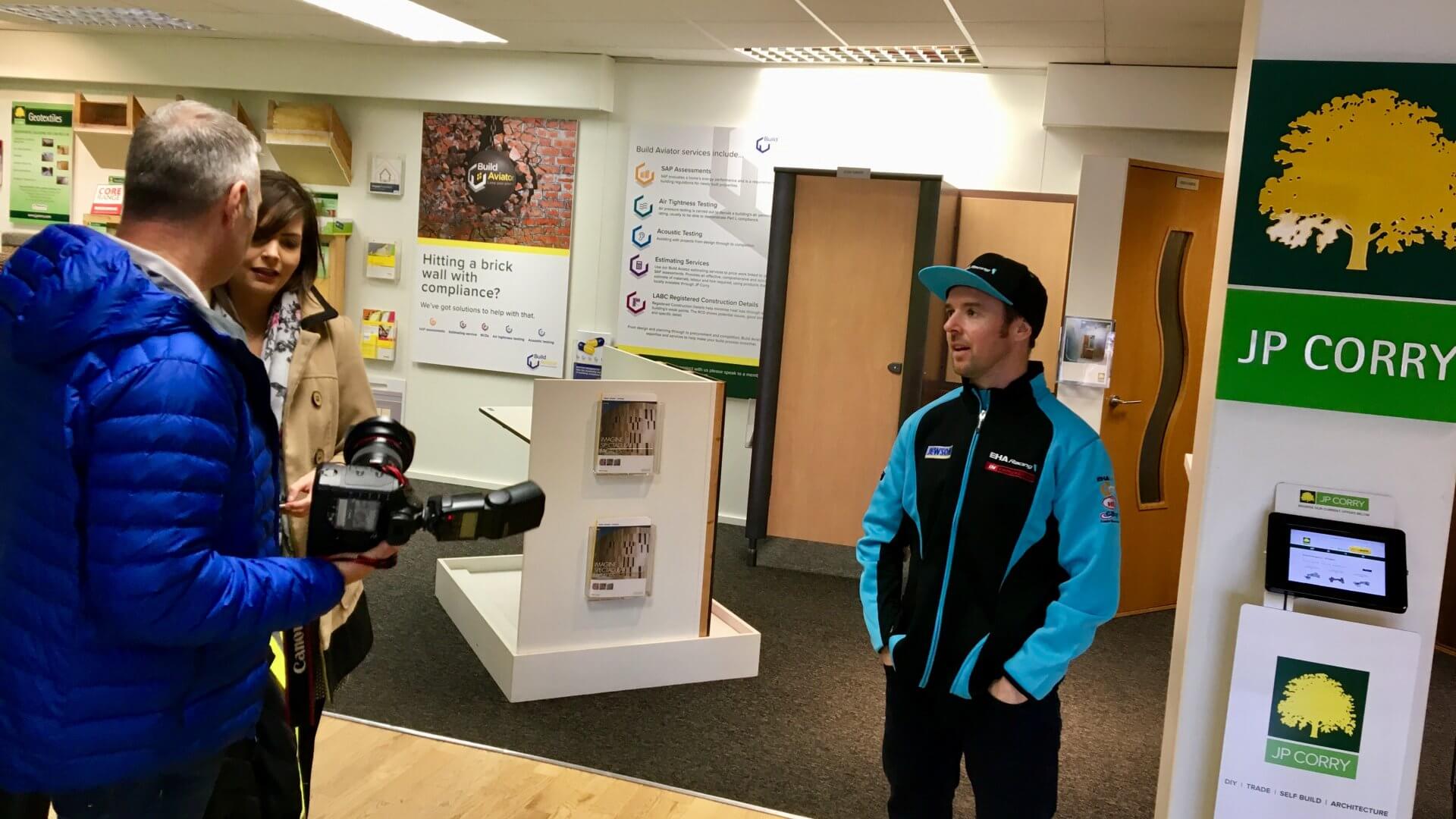 JP Corry partner EHA Racing for North West 200 as main partner